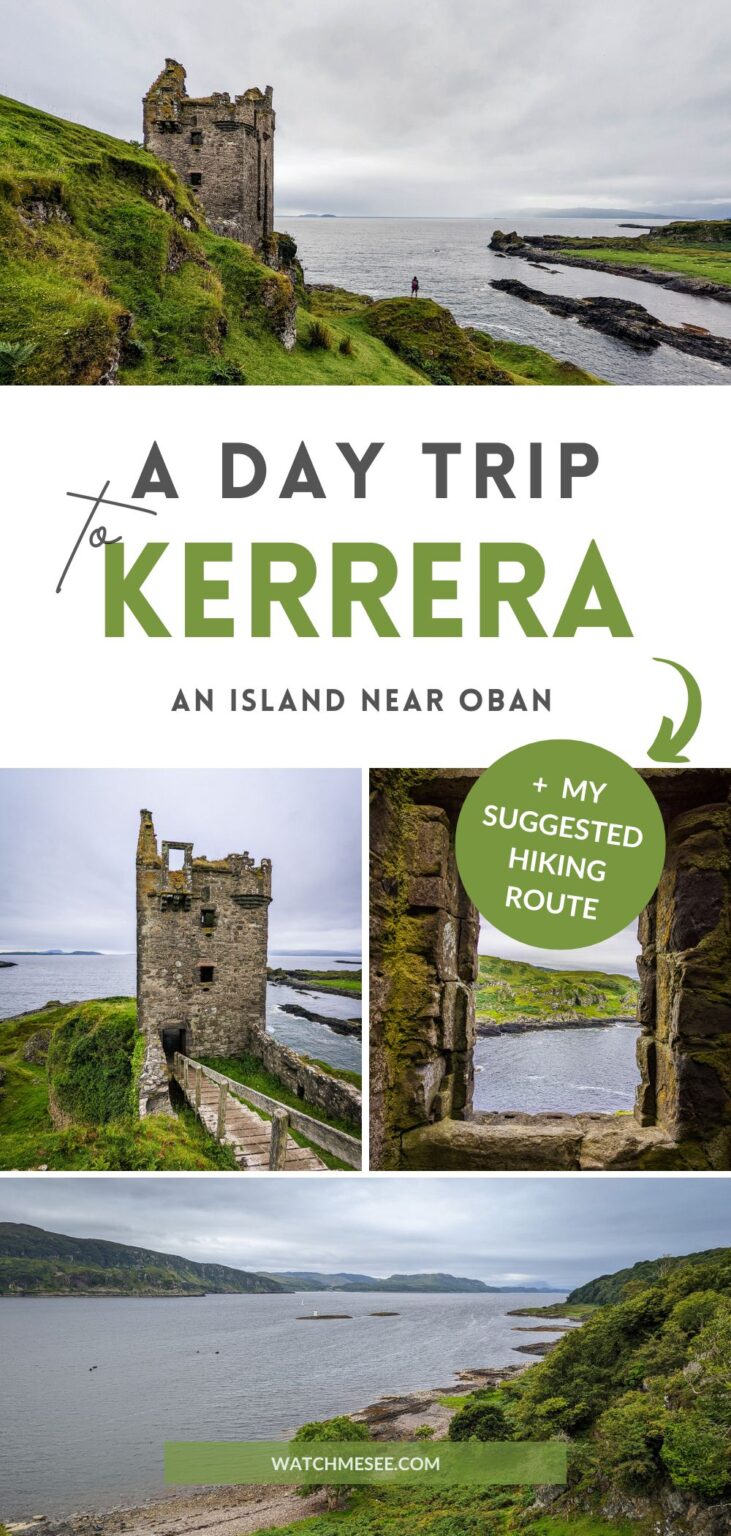 A Day Trip to the Isle of Kerrera near Oban - Watch Me See